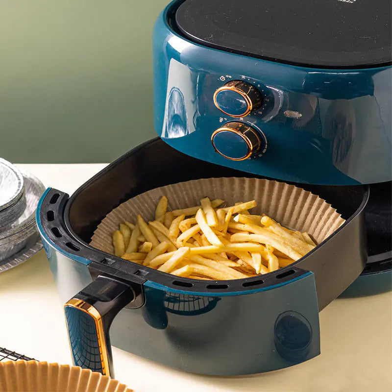 Round Baking Oil-Absorbing Paper for Air Fryer – AirFry & Store